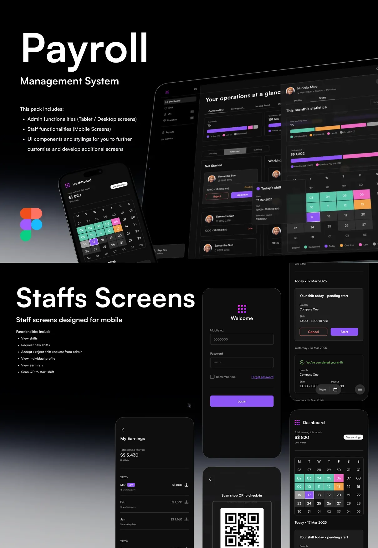 Payroll Management System - Mansknow - UI Design Resources