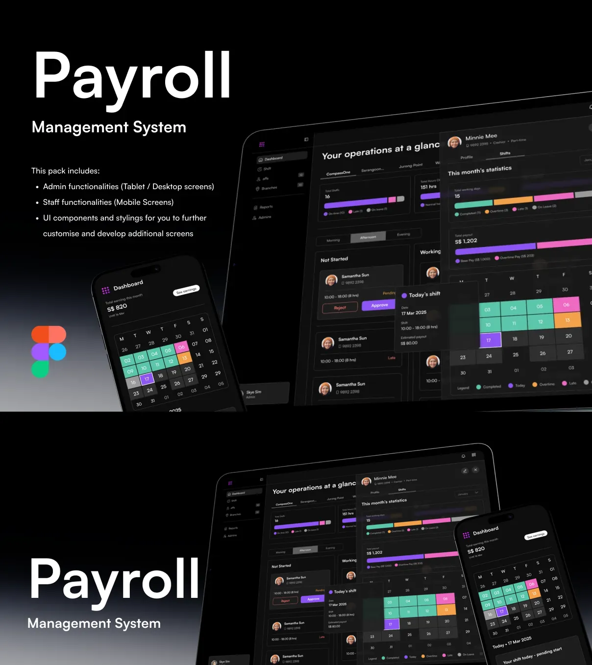 Payroll Management System - Mansknow - UI Design Resources